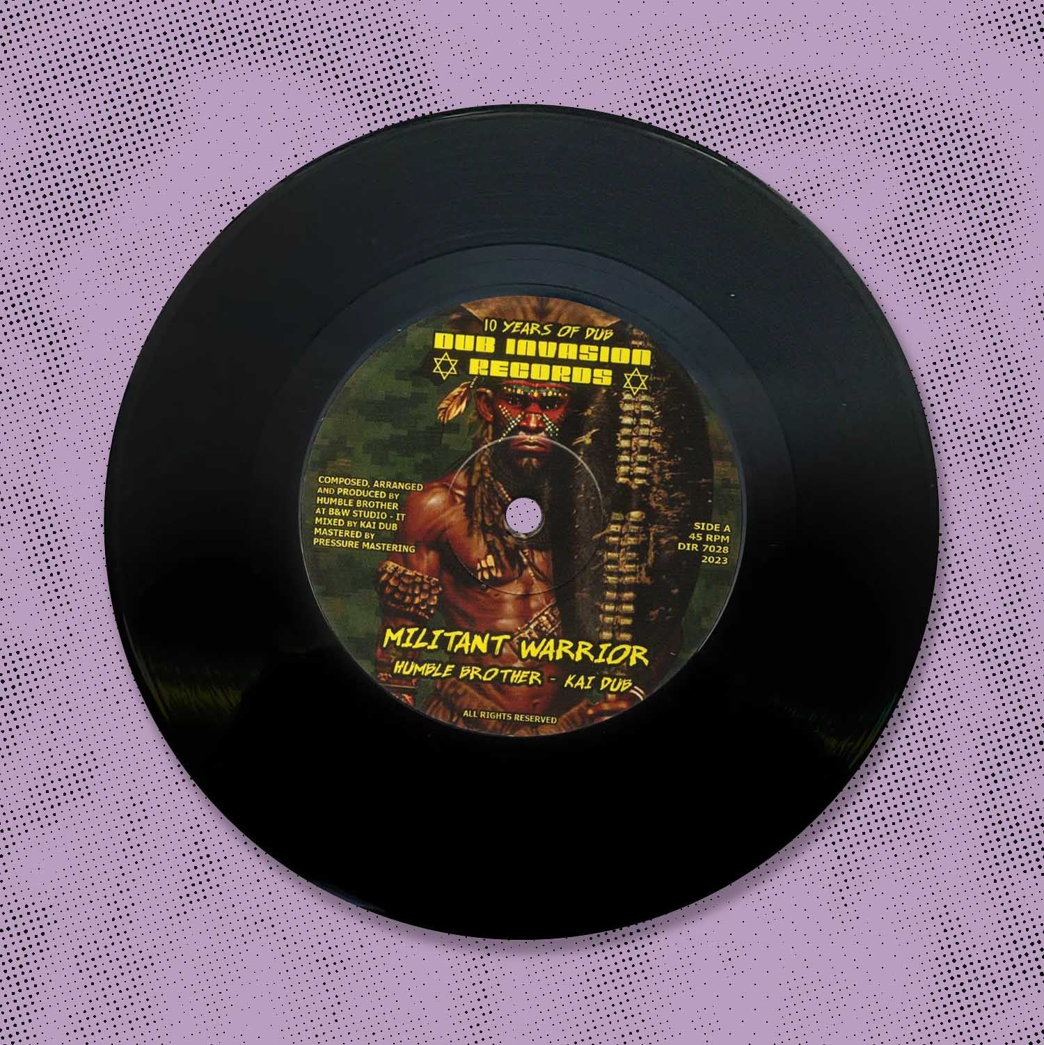 Humble Brother & Kai Dub - Militant Warrior – RWDFWD