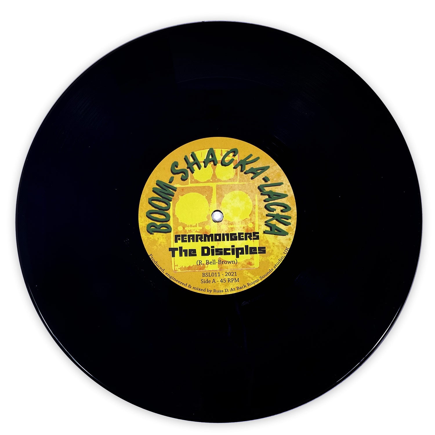 Disciples - Fearmonger / Exaltation [Boom Shacka Lacka 10"] – RWDFWD