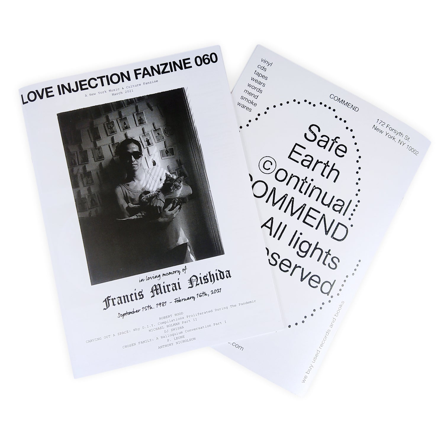 Love Injection Fanzine - issue 60 – RWDFWD