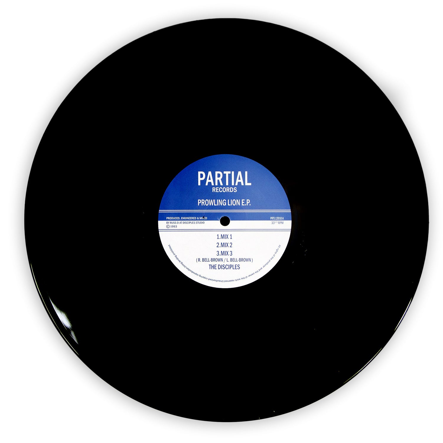 Disciples - Prowling Lion 12" [Partial Records] – RWDFWD